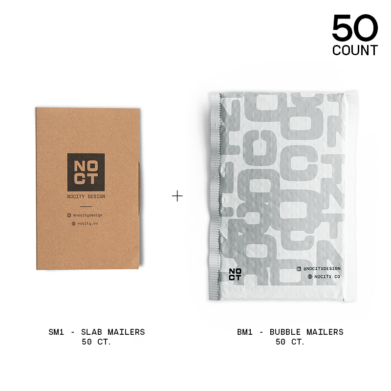 SM1 Mailer Bundle (50-pack) | NOCITY DESIGN